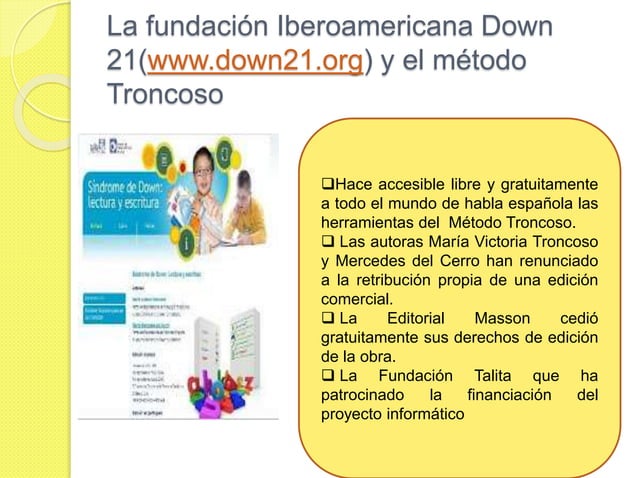 METODO TRONCOSO.pptx metodo troncoso pptx | PPTX | Special Education ...