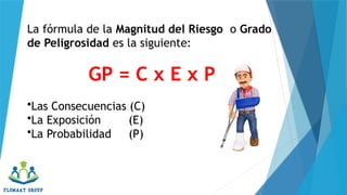 METODO WILLIAM FINE IDENTIFICACION DE PELIGRO | PPTX