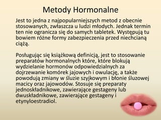 Metody Antykoncepcji | PPTX