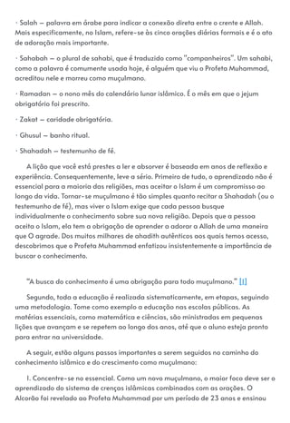 Metodologia de estudo para o novo muçulmano | PDF