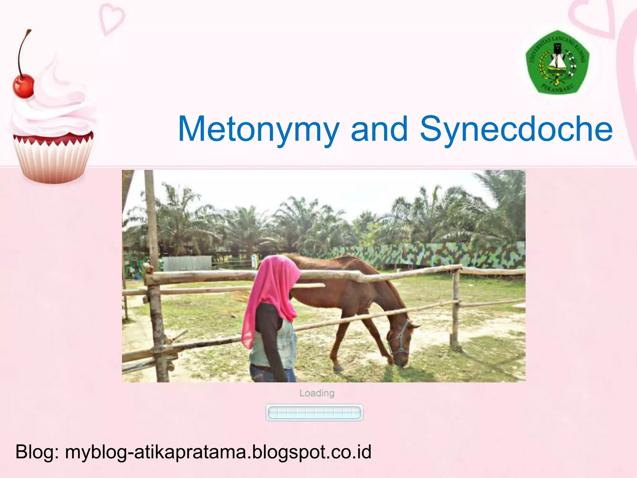 Metonymy and synecdoche | PPTX