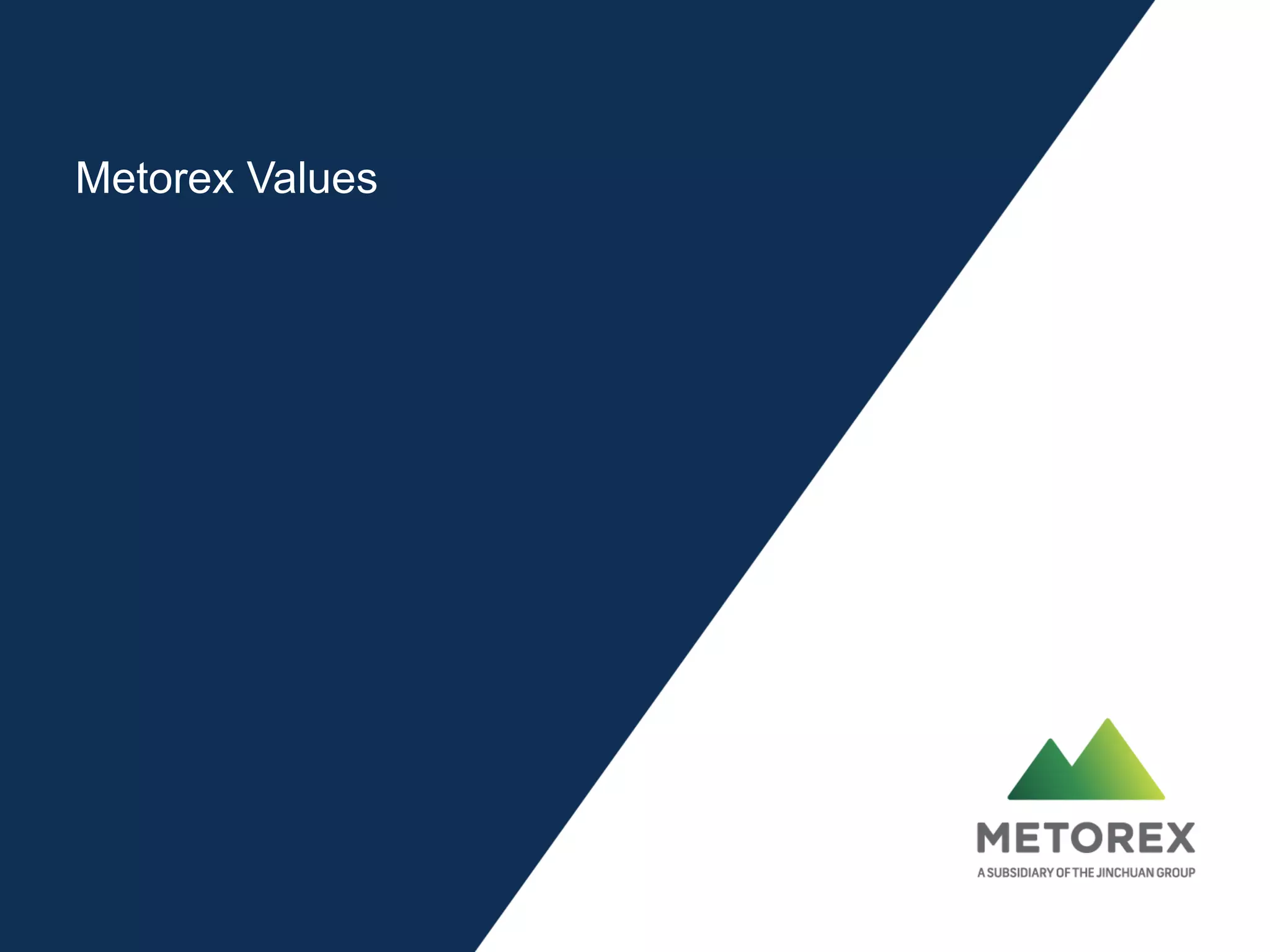 Metorex values slide show | PPT