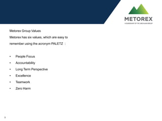 Metorex values slide show | PPT