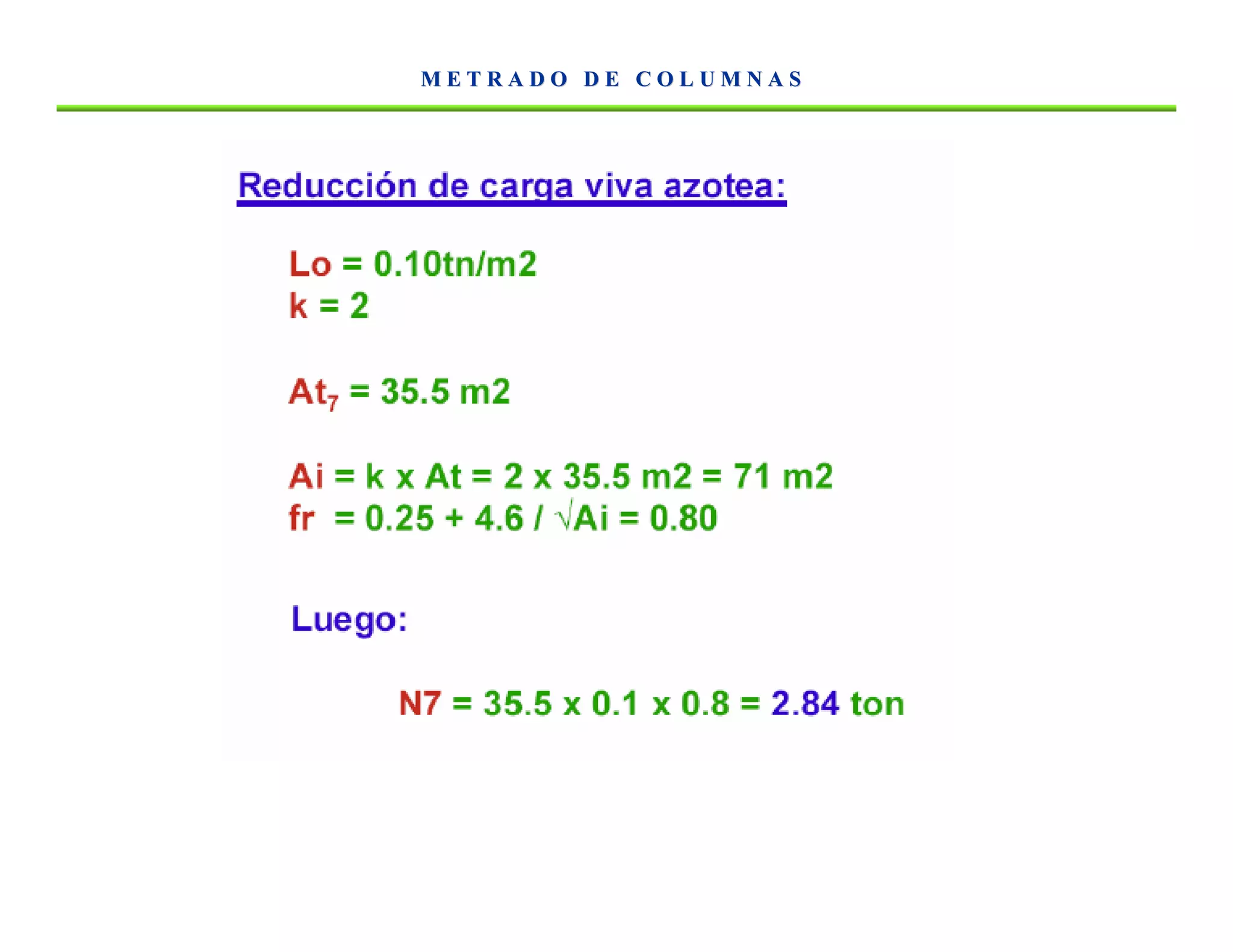 Metrado de cargas vigas - columnas civilfree.com