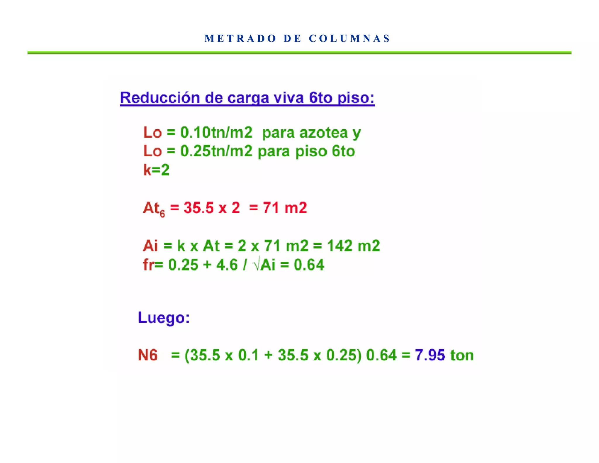 Metrado de cargas vigas - columnas civilfree.com