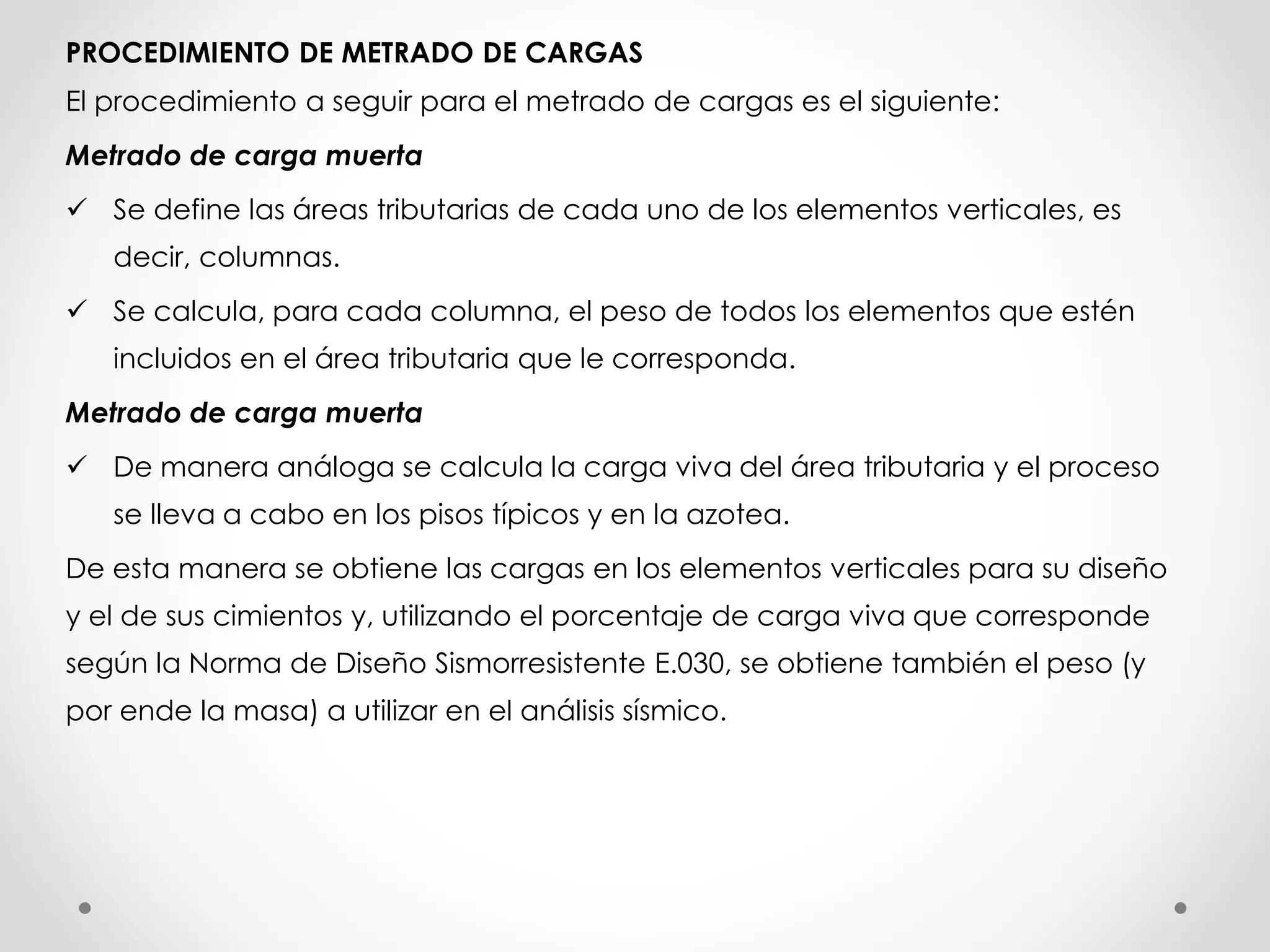 Metrados de cargas resumen (3) | PDF