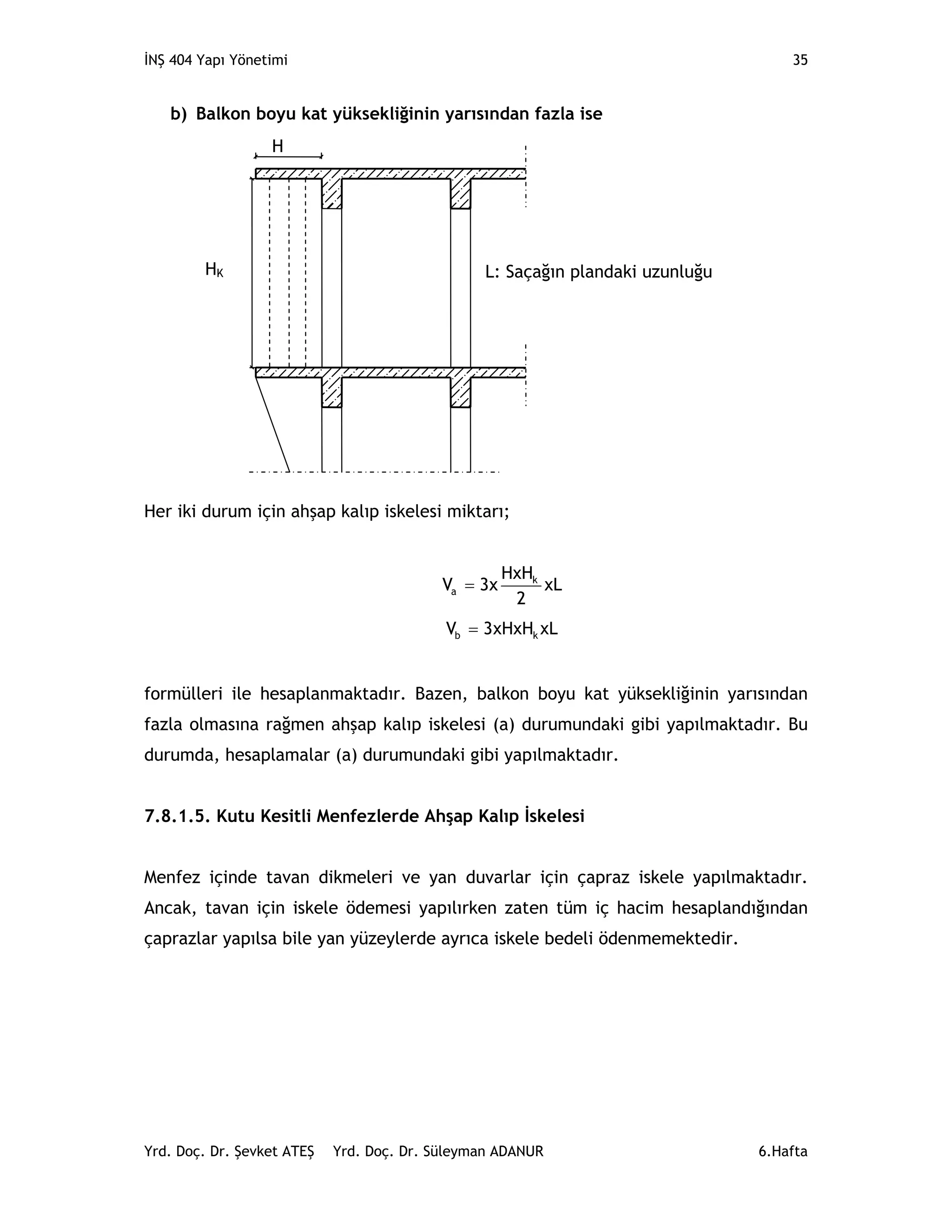Metraj ve Keşif İşleri Ders Notları | PDF