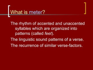 Metre | PPT