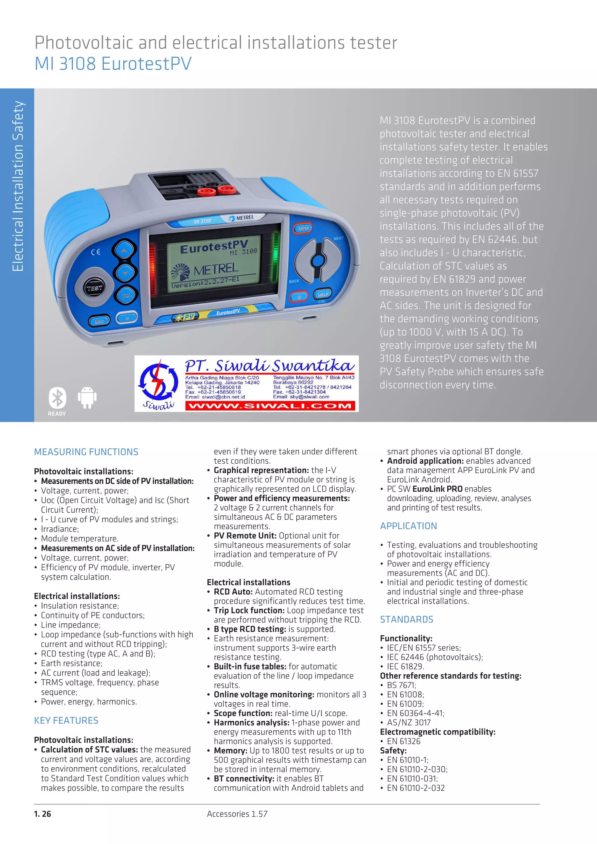 Metrel Catalog 2020 | General Catalogue | PDF