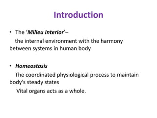 overview on "Metabolic response to injury" | PPTX