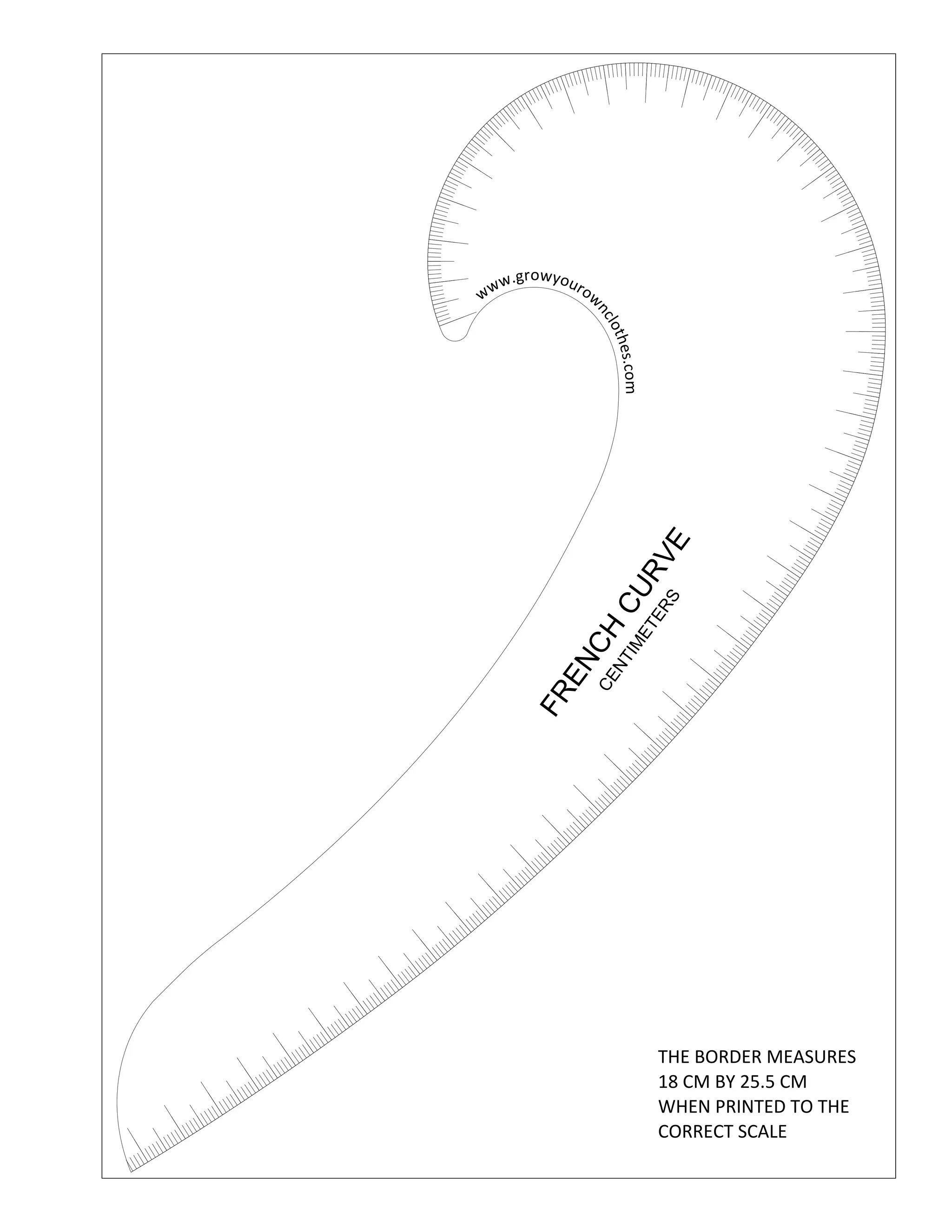 Metric french-curves2 | PDF