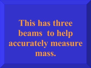 Metric Jeopardy | PPT