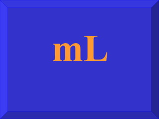 Metric Jeopardy | PPT