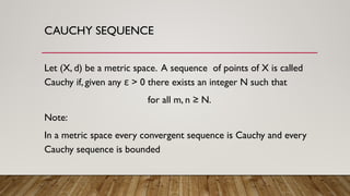 Metric-space-1-Calculus with Analytic Geometry | PPTX