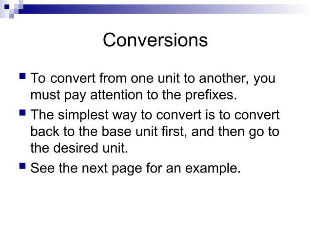 the fundamental about Metric System in engineering | PPT