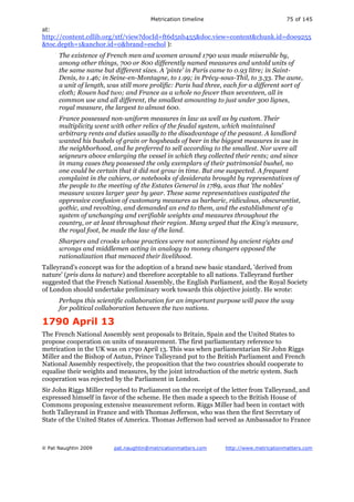 Metrication timeline | PDF | Physics | Science