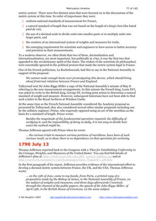 Metrication timeline | PDF
