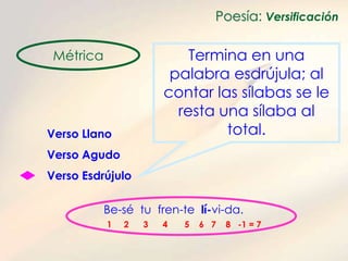 Metrica y rima | PPTX