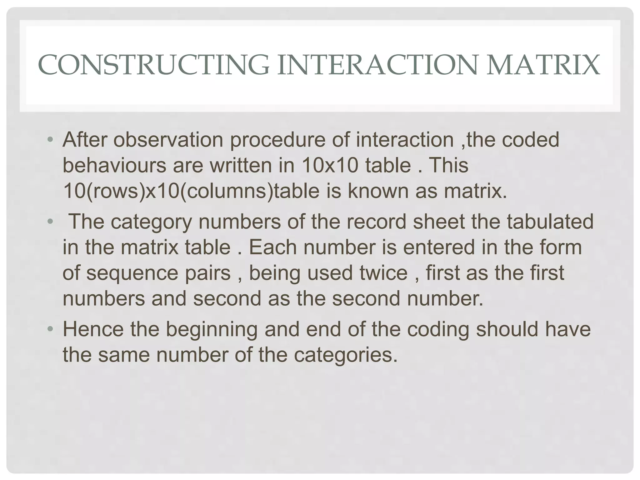 Metric construction and interpretation(technology) | PPTX