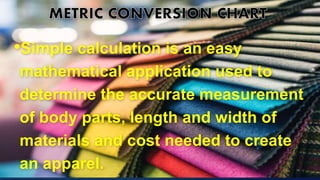 Metric conversion | PPTX