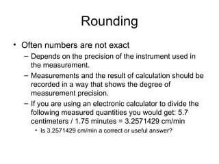 Metric conversion lab | PPT
