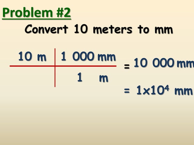 Metric conversion practice | PPT