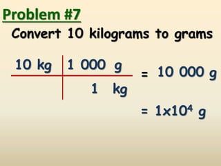 Metric conversion practice | PDF