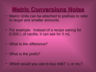 Metric Conversions | PPT | Physics | Science