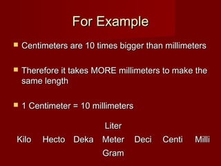 Metric conversions 2010 | PPT