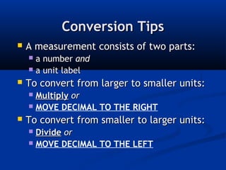 Metric Measures | PPT