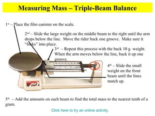 Metric Mania Mass | PPT