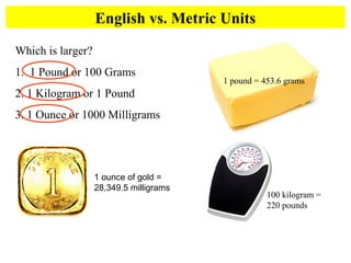 Metric mass powerpoint | PPT