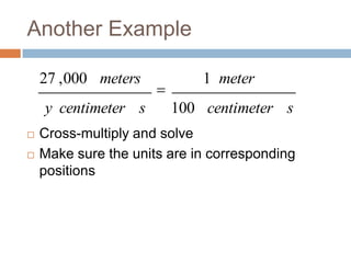 Metric Measurement | PPTX