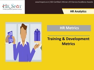 Metric on Training & Development | PPT