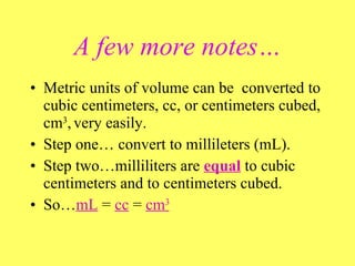 Metric Powerpoint Set | PPT