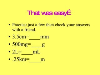 Metrics Made Easy PPT | PPT