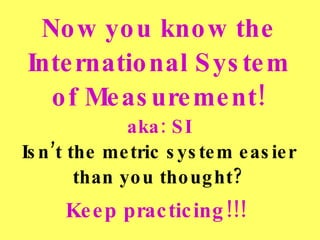 Metrics Made Easy PPT | PPT