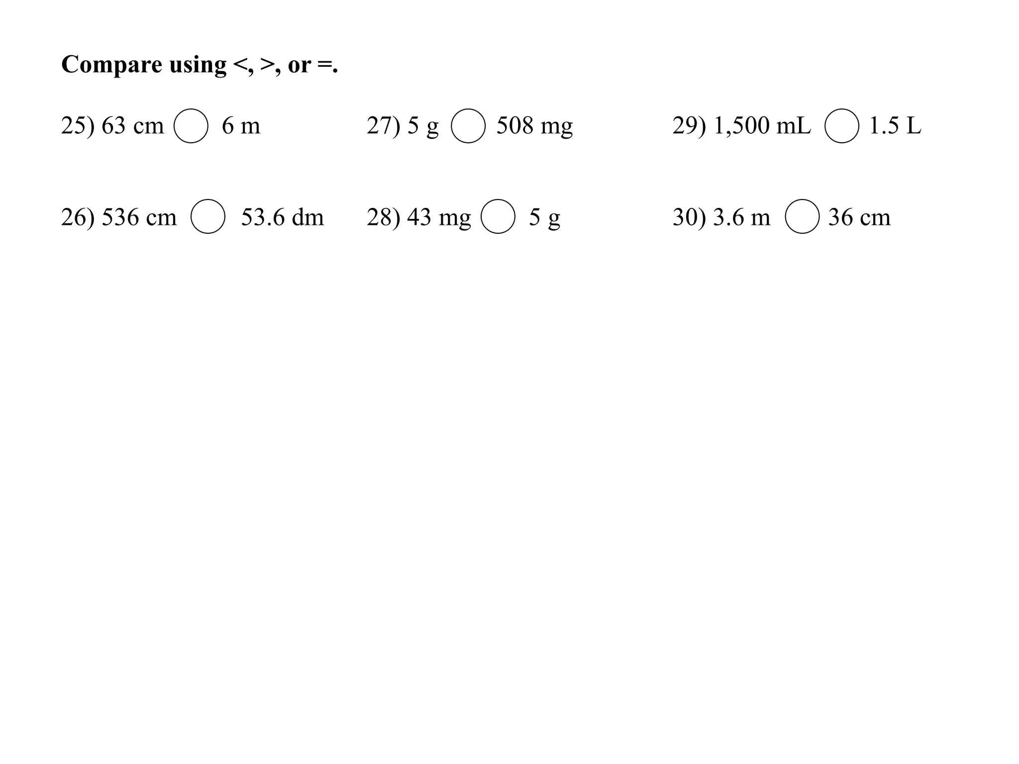 Metric conversions | PPT