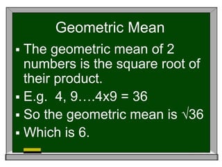 Metric relationships | PPT