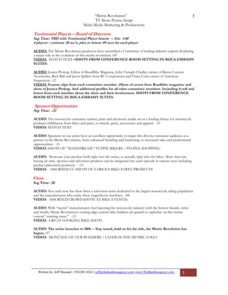 Metric revolution script_final | PDF