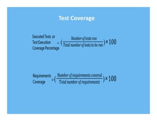 Software Testing Metrics | PDF