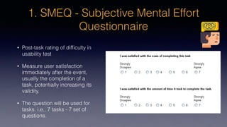 Metrics in usability testing and user experiences | PDF