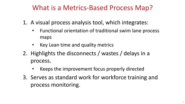 Metrics-Based Process Mapping | PDF
