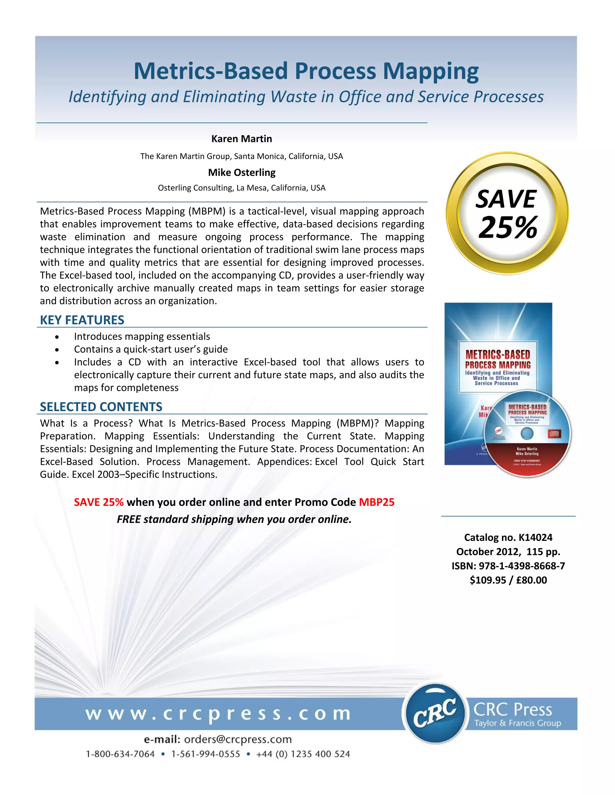 Metrics Based Process Mapping Discount Code | PDF