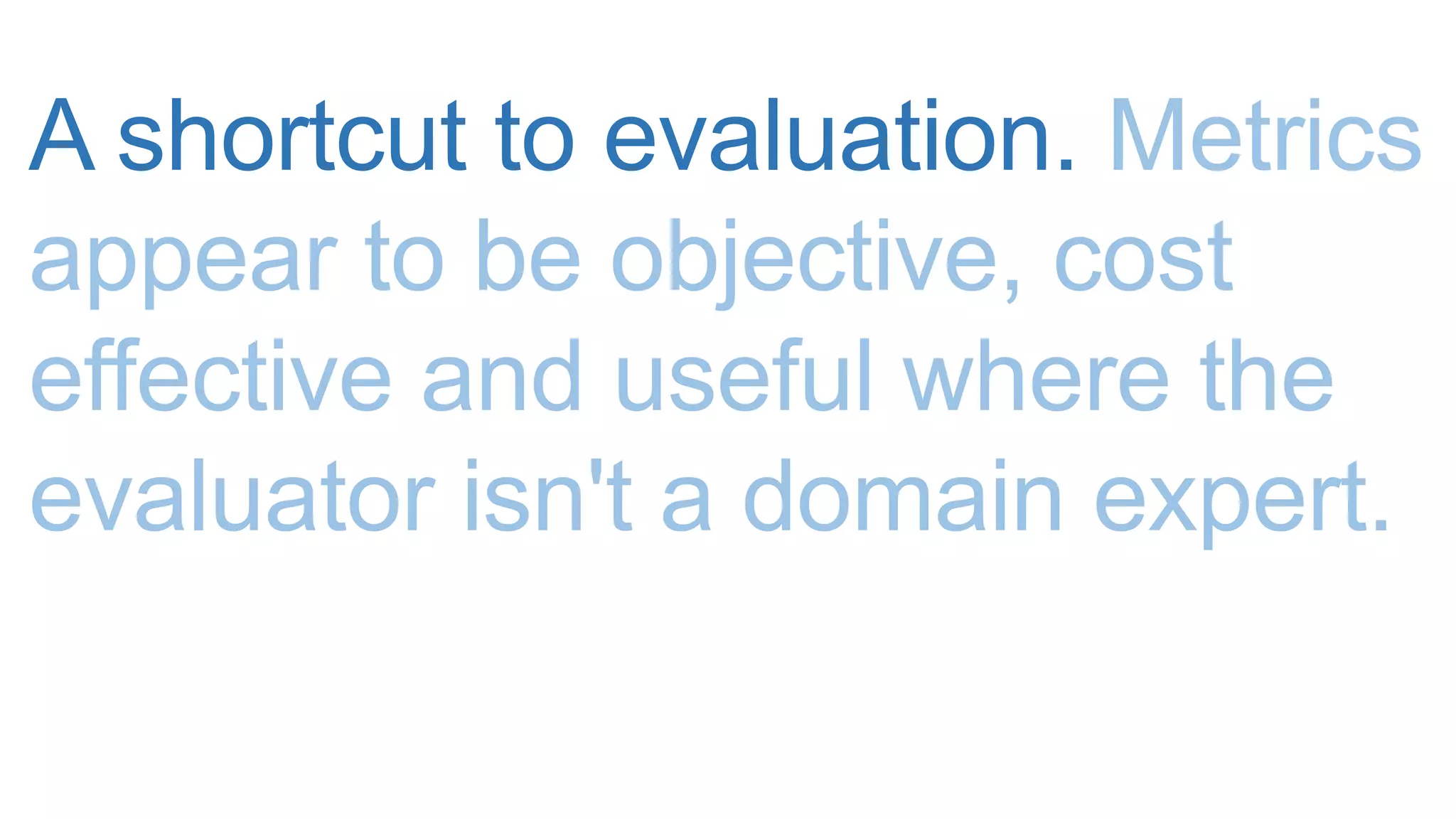 Metrics: what they are and how to use them | PPT