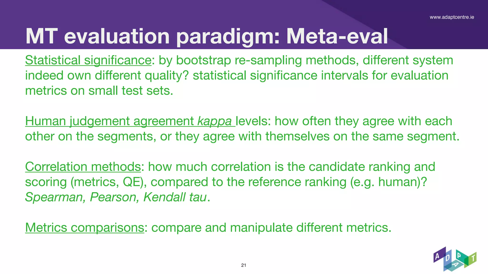 Meta-evaluation of machine translation evaluation methods | PDF ...