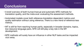 Meta-evaluation of machine translation evaluation methods | PDF ...