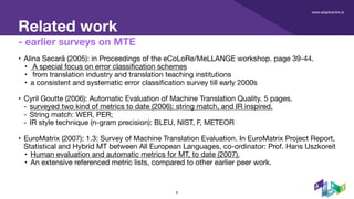Meta-evaluation of machine translation evaluation methods | PDF ...