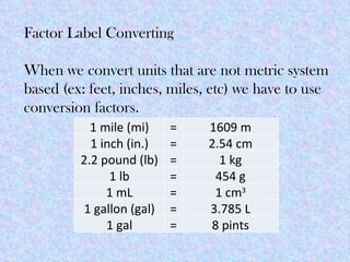 Metrics and measurement regents | PPT | Physics | Science