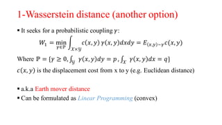 Metrics for generativemodels | PPT